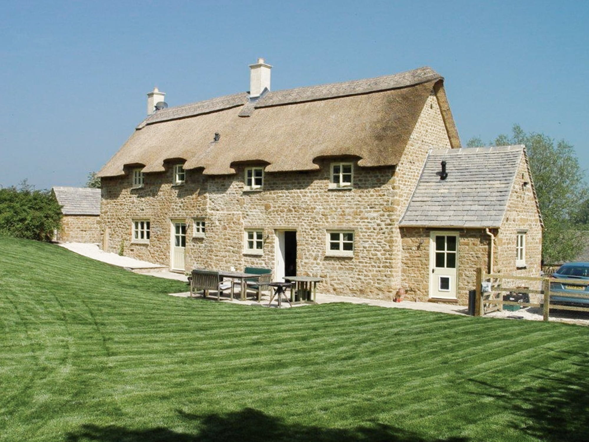 Corinium Construction · Leys Farm Cottage · Thatched Cottage Rebuild