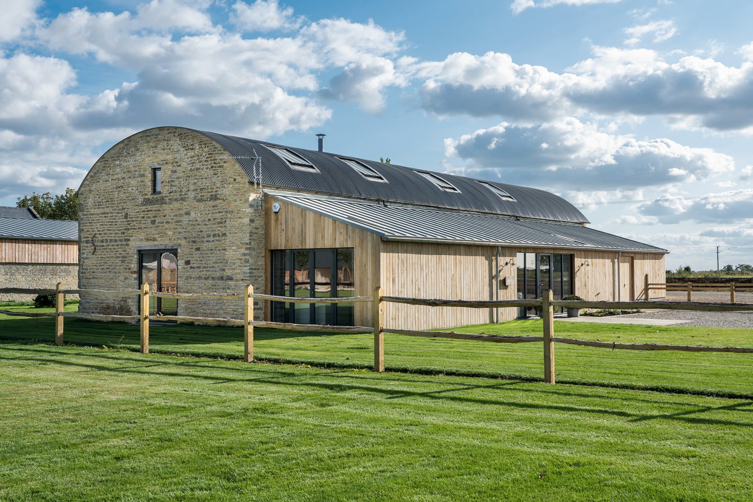 Corunium Construction · Bibury Farm Barns · Unique Redevelopment